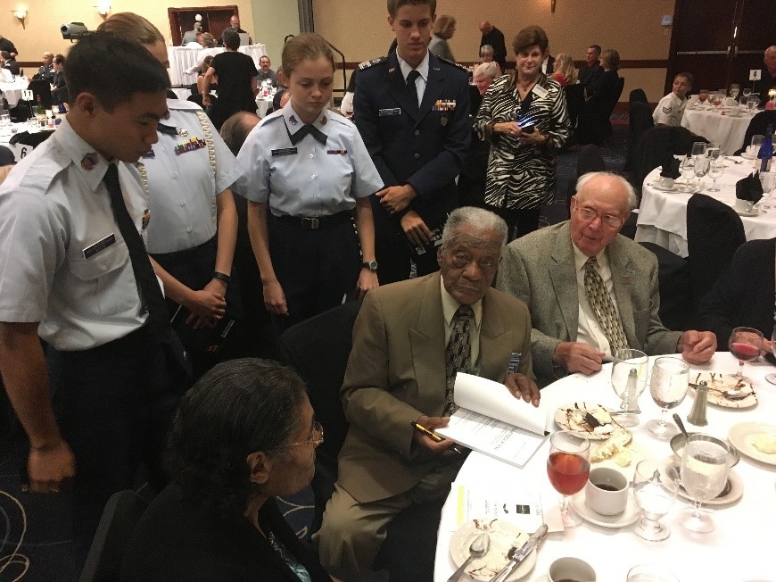 Touching Moment with WWII Veterans and Teen Cadets at the MO ESGR ...